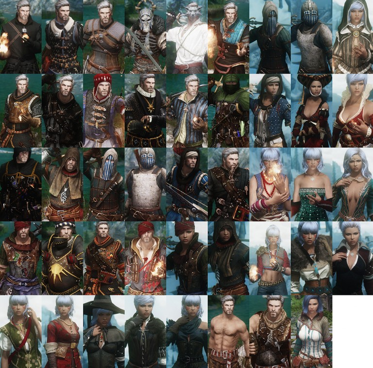 36+ Witcher armor and outfit mods for Skyrim – GIRLPLAYSGAME